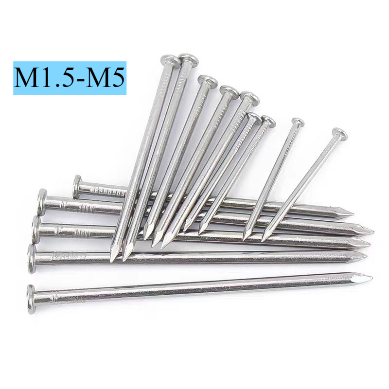 [XNY] 304 Stainless Steel Nails Round Nails Painting Wall Nails ...