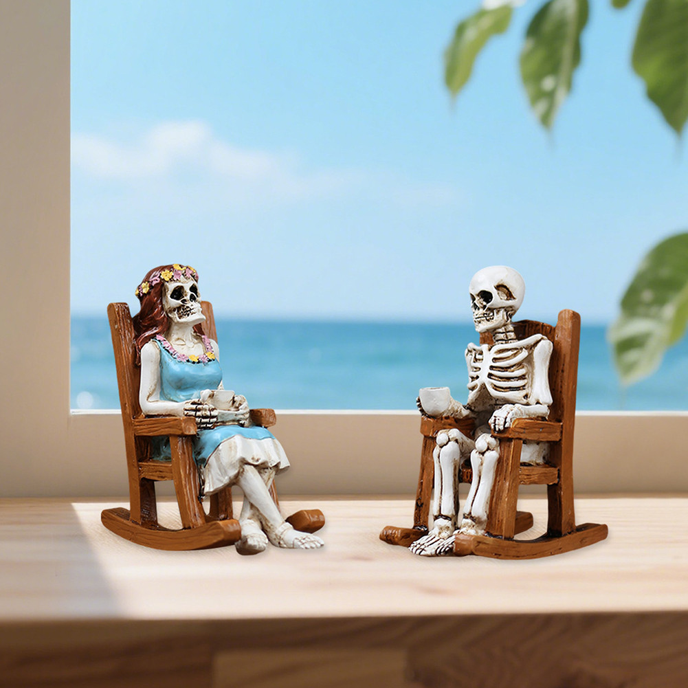 Skeleton Statues For Halloween Home Decor Versatile Indoor Outdoor ...