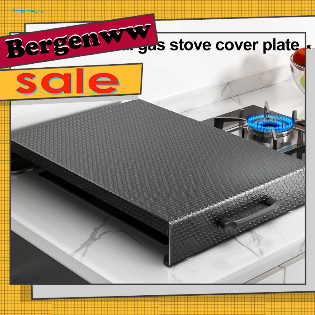 Bergenww_ Fireproof Burner Shield Waterproof Gas Stove Cover Board with ...