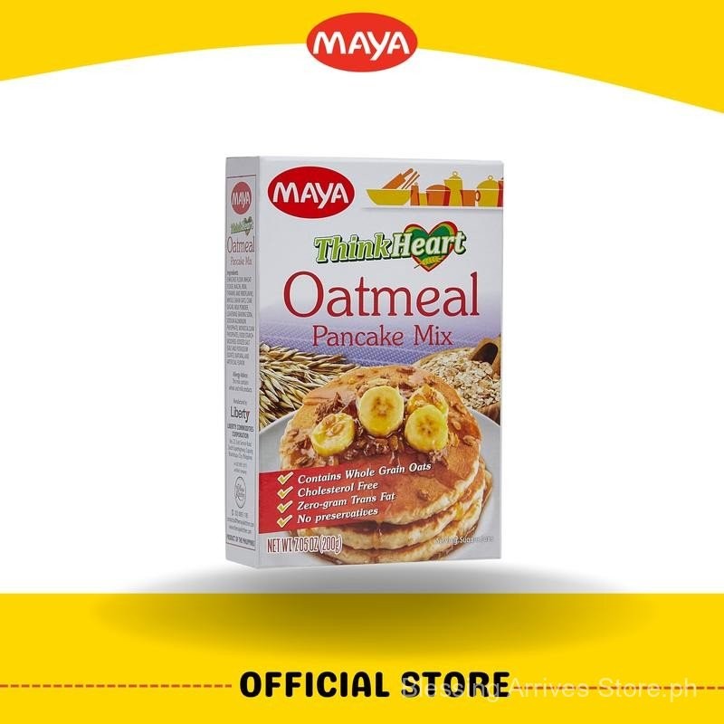 Maya Think Heart Oatmeal Pancake 200g | Shopee Philippines