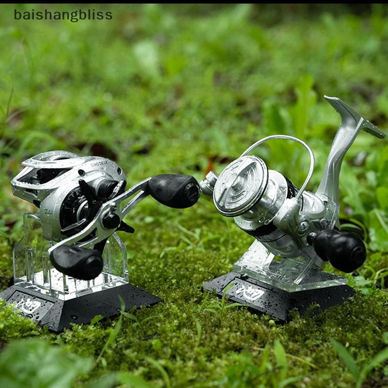 baishangbliss Acrylic Fishing Reel Stand - Durable Non-Slip Display ...