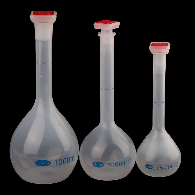 Shopee-5019PH 25/50/100/250/500/1000ml Volumetric Flask With Stopper ...