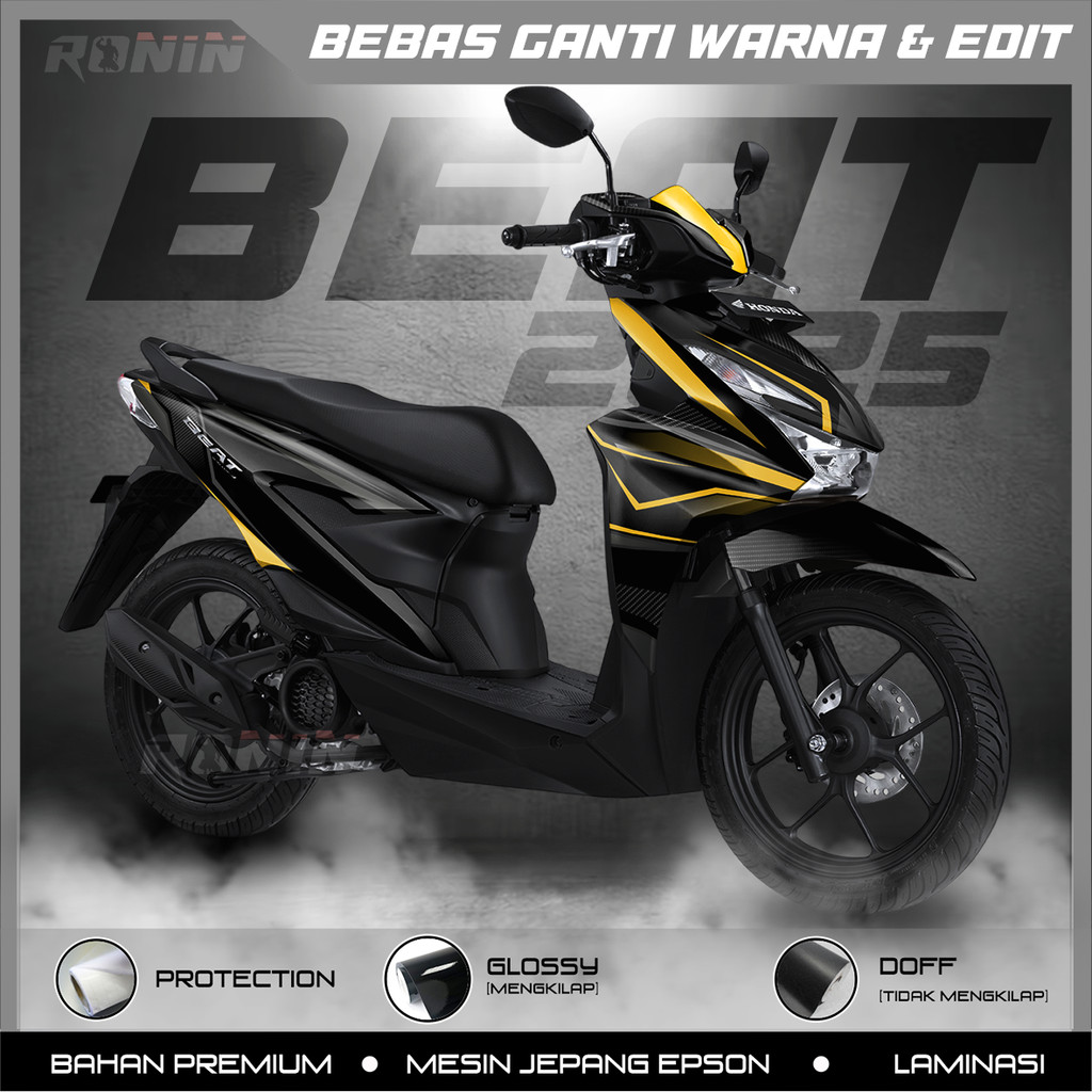 NEW BEAT DELUXE V2 BEAT 2025 MODIFICATION FULL BODY STICKER DECAL ...