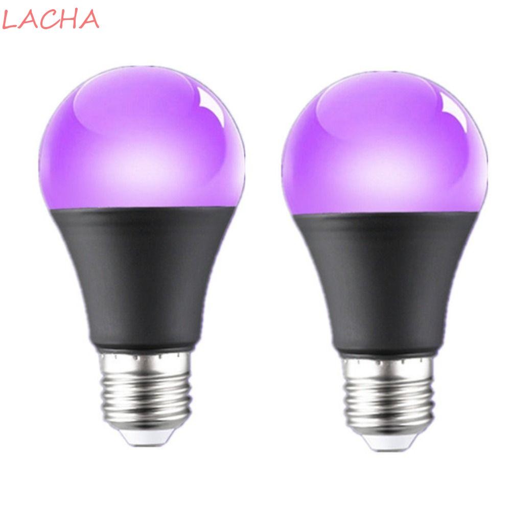 LACHAPELLE Purple Black Light Bulb, 360 Glow 10W 85-265V UV Purple Bulb ...