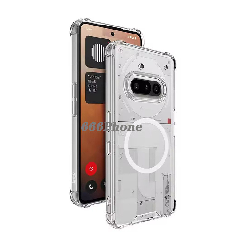 Transparent Magnetic Phone Case for Nothing CMF Phone 2 Pro 5G 3A Pro ...