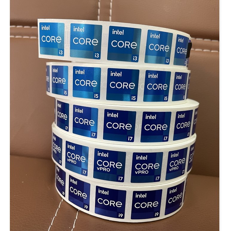 2025 11th Generation Label Eleventh Generation Intel CPU Label Sticker ...