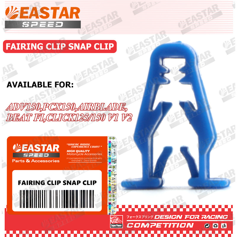 Fairing Clip Snap Clip(Per Piece) Adv150/Pcx150/Airblade/Beat F.i ...