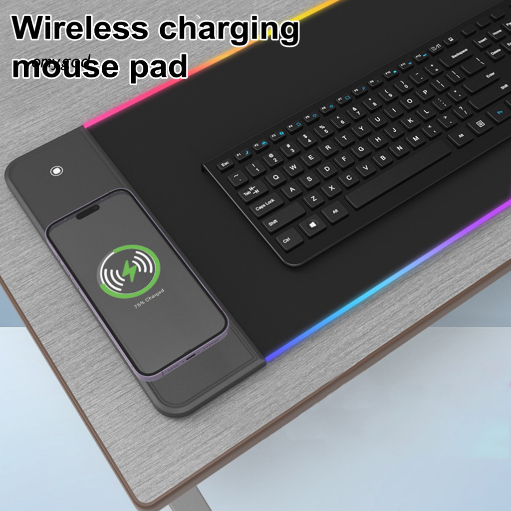 OMG Waterproof Gaming Mouse Mat Wireless Charging Rgb Gaming Mouse Pad ...