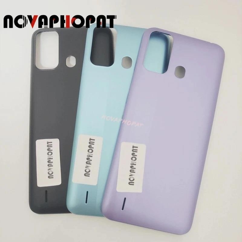 For Itel P37 P651W Battery Door Cover Rear Case Back Housing Side Power ...