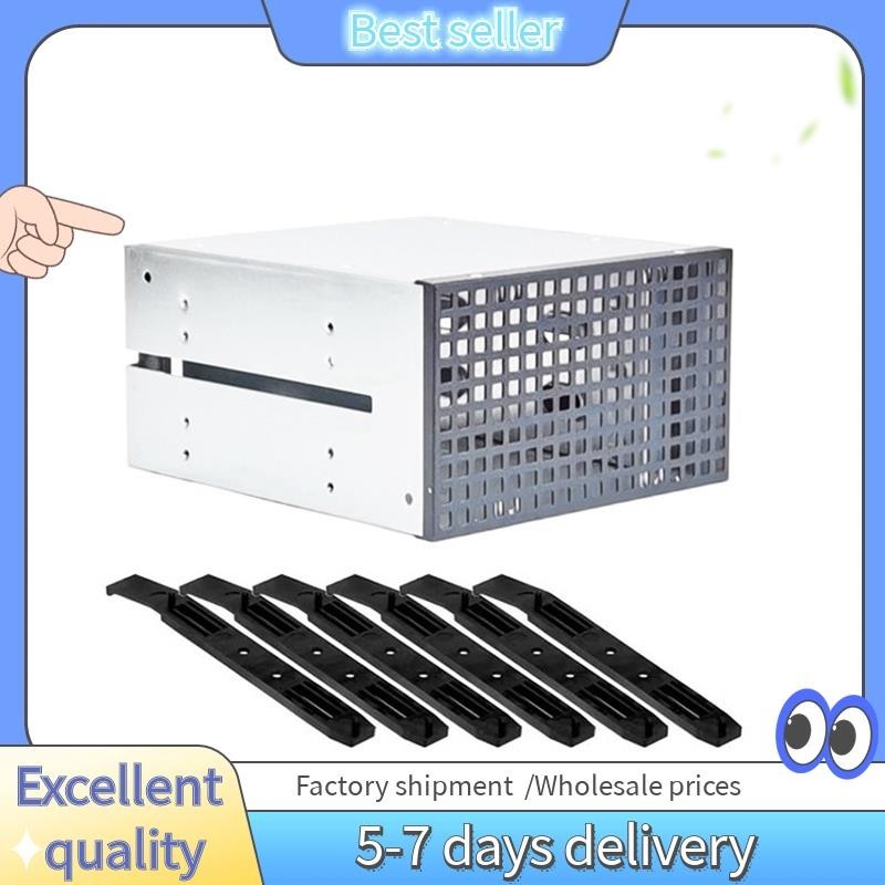 3-Bay Hard Drive Cage Rack 2xOptical Drive Space to 3x3.5 Inch Hard ...
