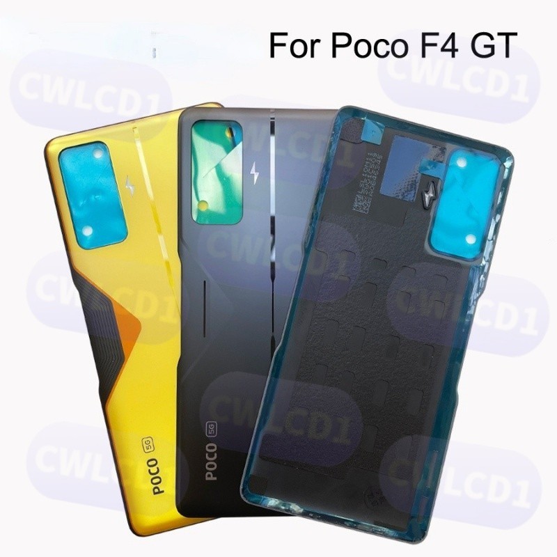 For Xiaomi Poco F4 GT Battery Cover Back Glass Rear Door Housing Case ...