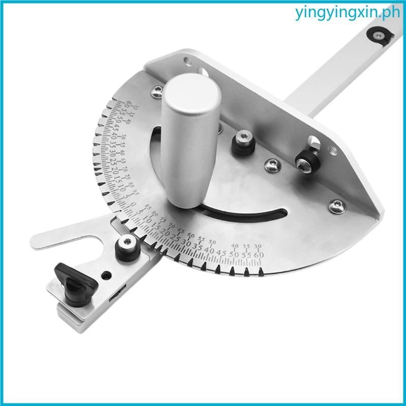 YIN Miter Gauge With track Stop For Table Saw Fence Push Handle Guide ...