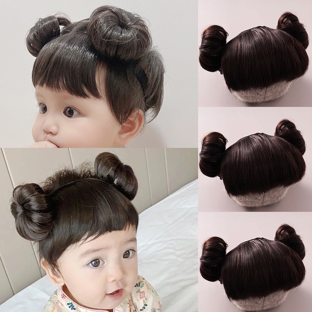 YOUJ Cute Baby Wigs Children's Braid Headband Wigs for kids Baby Fake ...