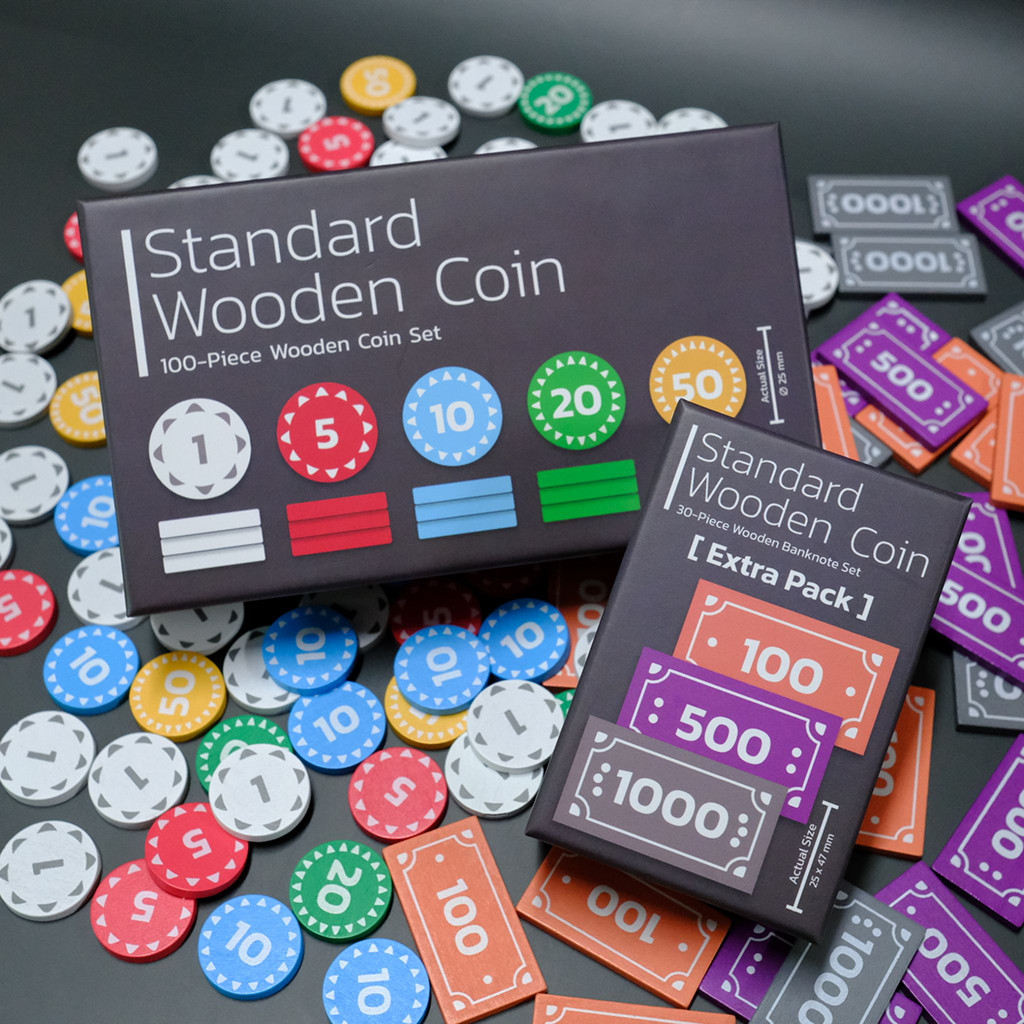 Standard Wooden Coin/Extra Pack Token | Shopee Philippines