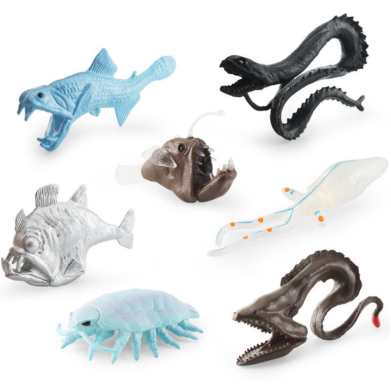 Simulation Wide Swallowf Big Eye Squid Pipa Fish Axe Fish Arowana Deep ...