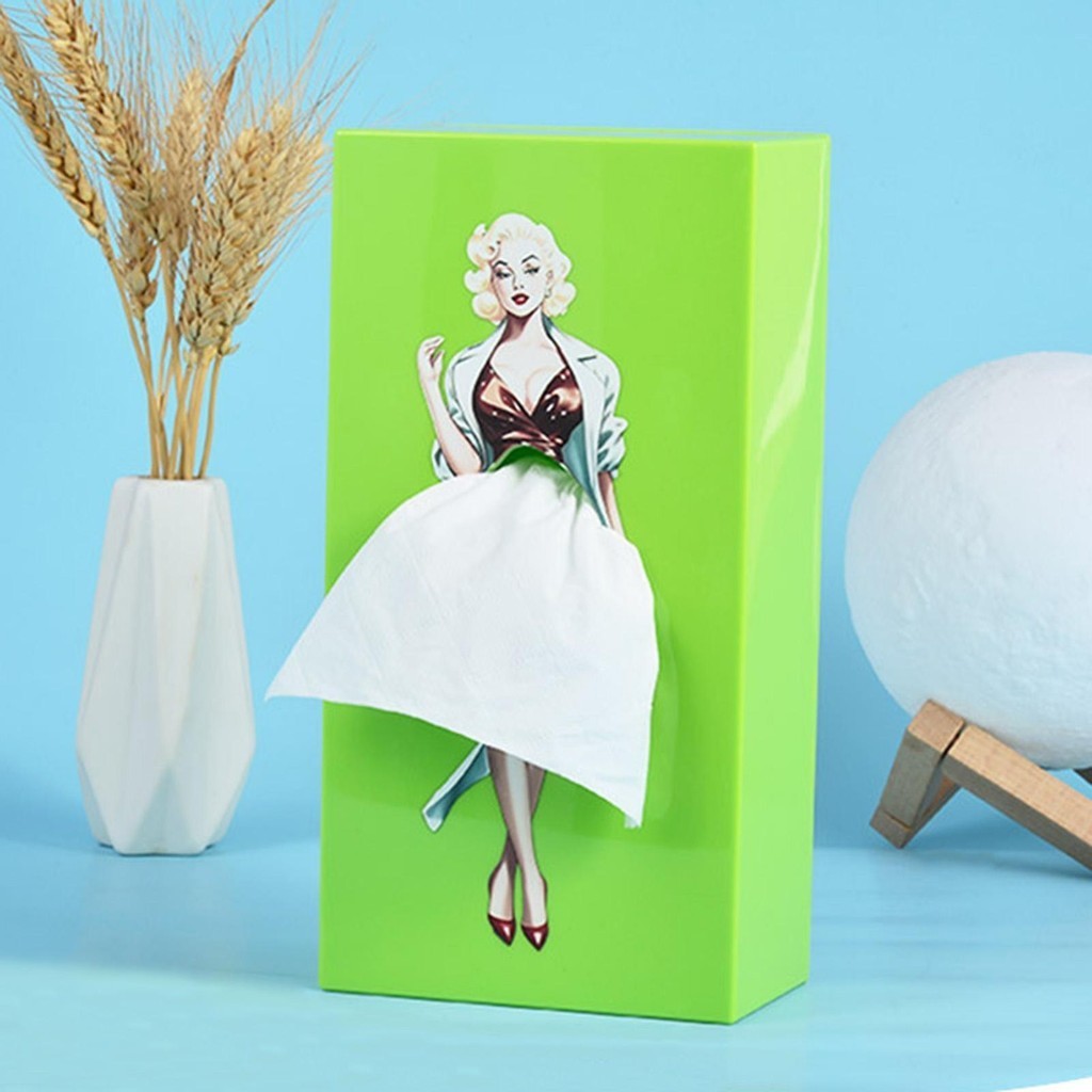 Marilyn Monroe Carton Tissue Box Tissue Dispenser Tissue Holder Tutu ...