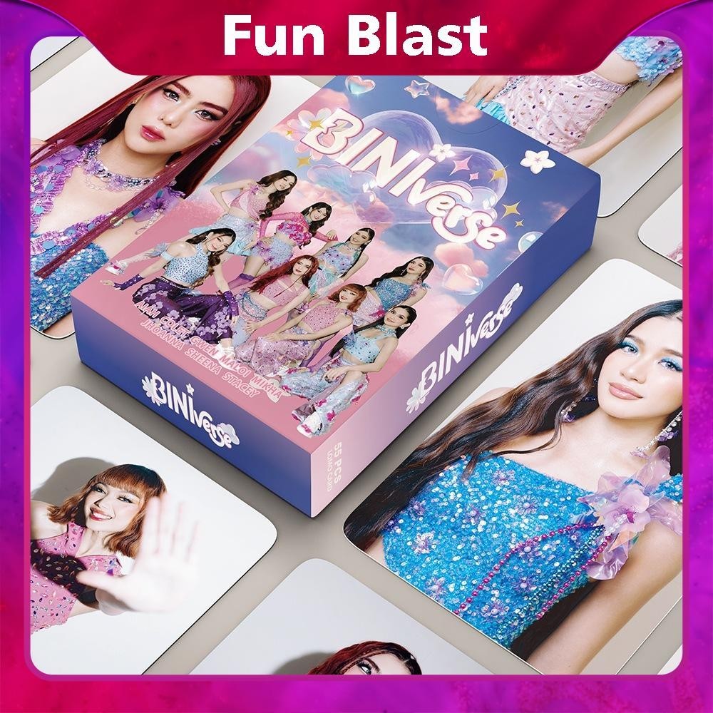 55pcs/set BINI Photocards jollibee BINI Lomo Cards | Shopee Philippines