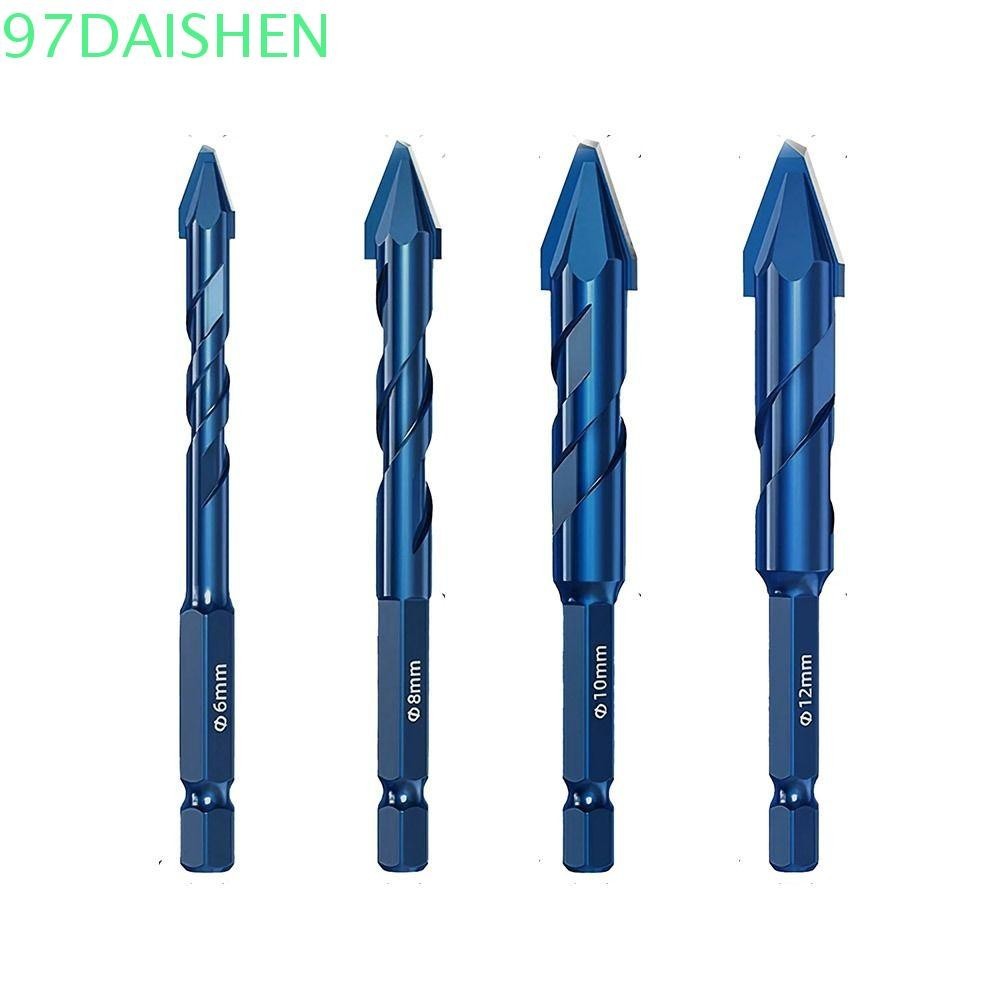 DAISHEN Triangle Tile Drill Set, High Hardness Hole Opener Eccentric ...