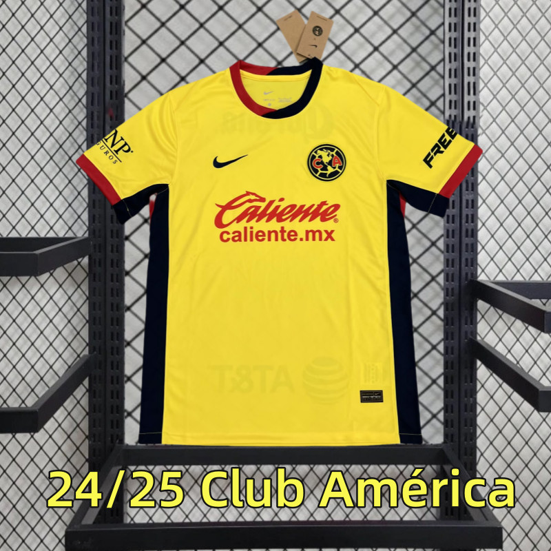 2024 Club America Fans version 24/25 America Home Football jersey AAA+ ...