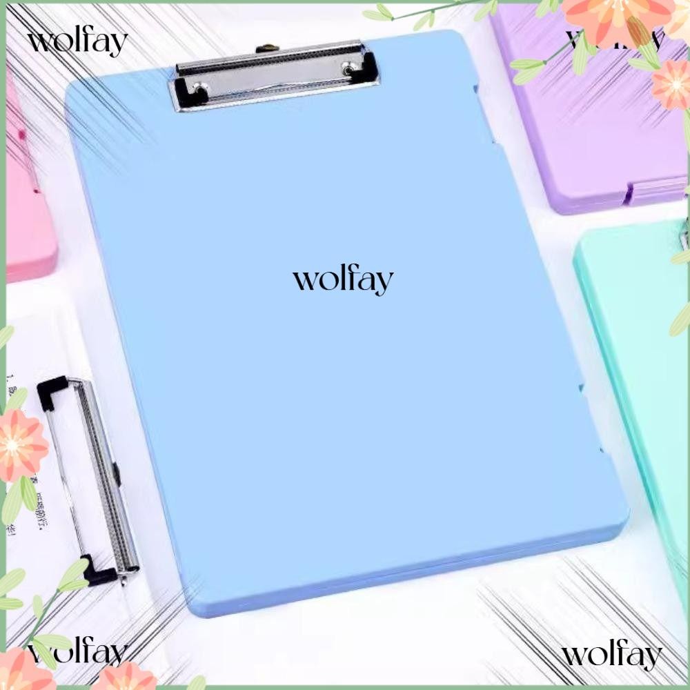 WOLFAY Document Organizer, Writing Board Plastic Certificate File ...