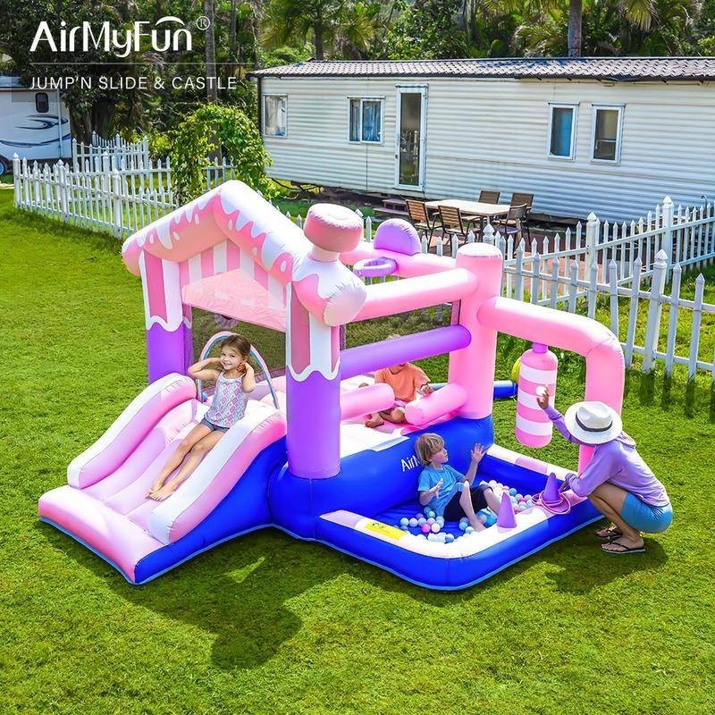 [NEW STOCK]Inflatable Playhouse For Kids Outdoor Big Inflatable ...