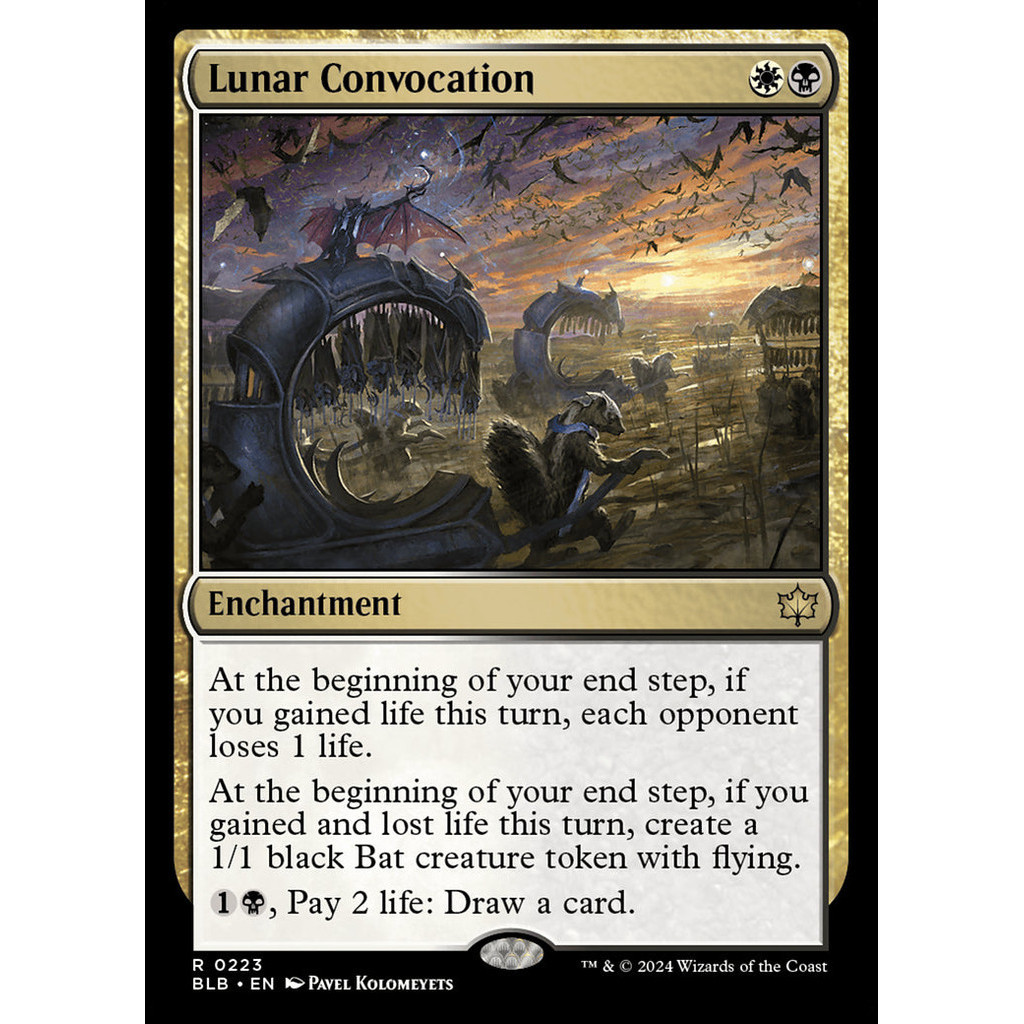 Lunar Convocation [Bloomburrow] | Shopee Philippines