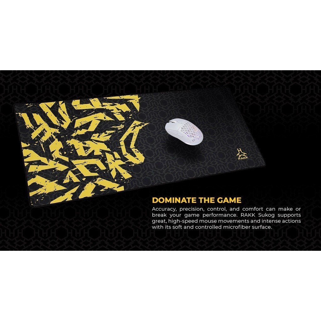 EasyPC | RAKK SUKOG Extended/Haribon Hybrid Cordura Gaming Mousepad ...