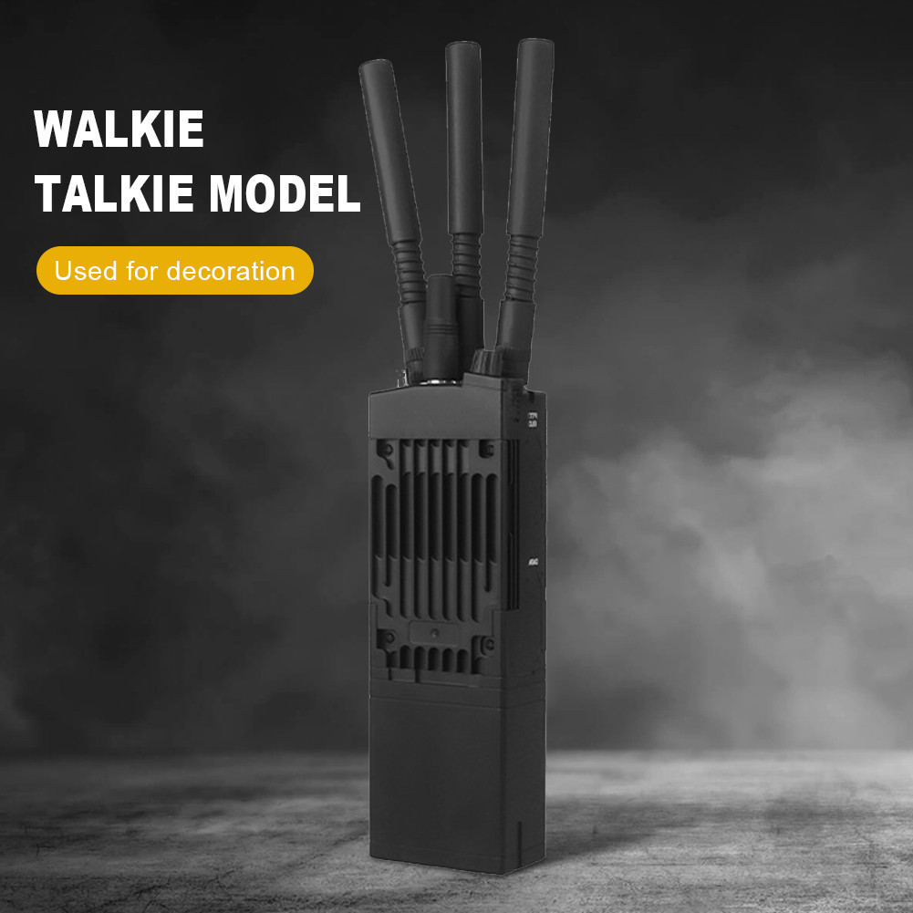 WE★ MPU5 Dummy Tactical Model DIY Walkie-Talkie Transceiver Radio Model ...