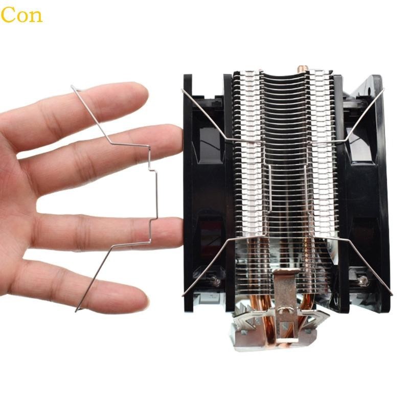 Con 8cm 9cm 12cm 1Pair Fan Buckle Heat Fan Clip Buckles Elastic Steel ...