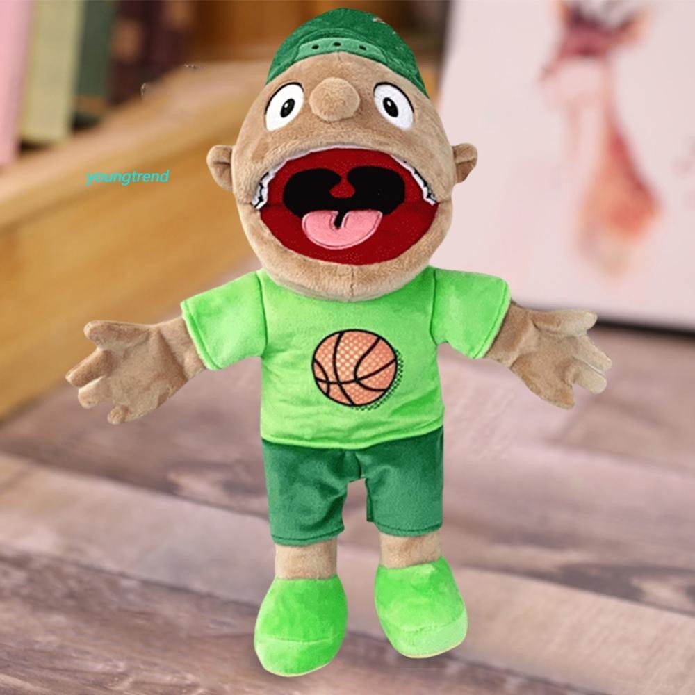 Boy Jeffy Finger Muppet Plushie Toy 15.7IN Soft Figurine Kid Child ...