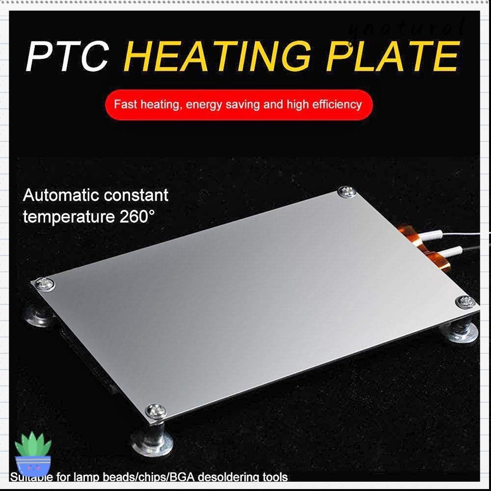 YNATURAL 600W H-002 PTC Heating Plate 220V BGA Soldering Ball Split LED ...