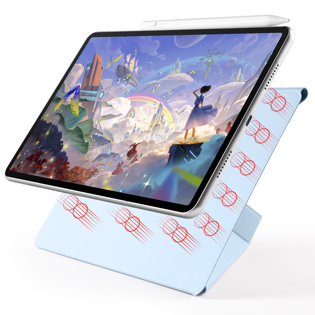 Foldable Strong Magnetic Smart Tablet Case for Huawei MatePad 11.5 S ...