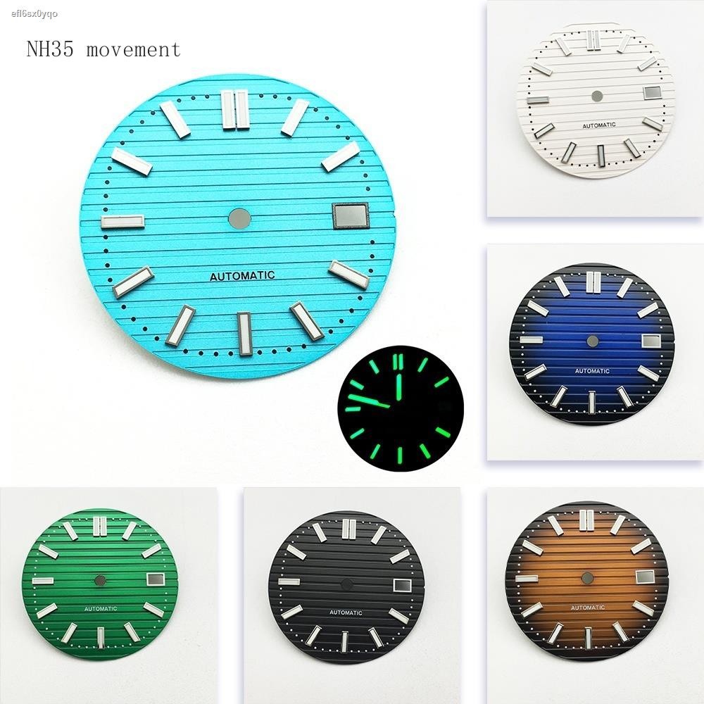 29.8MM assembled watch accessories 8215 movement modified dial Nautilus ...