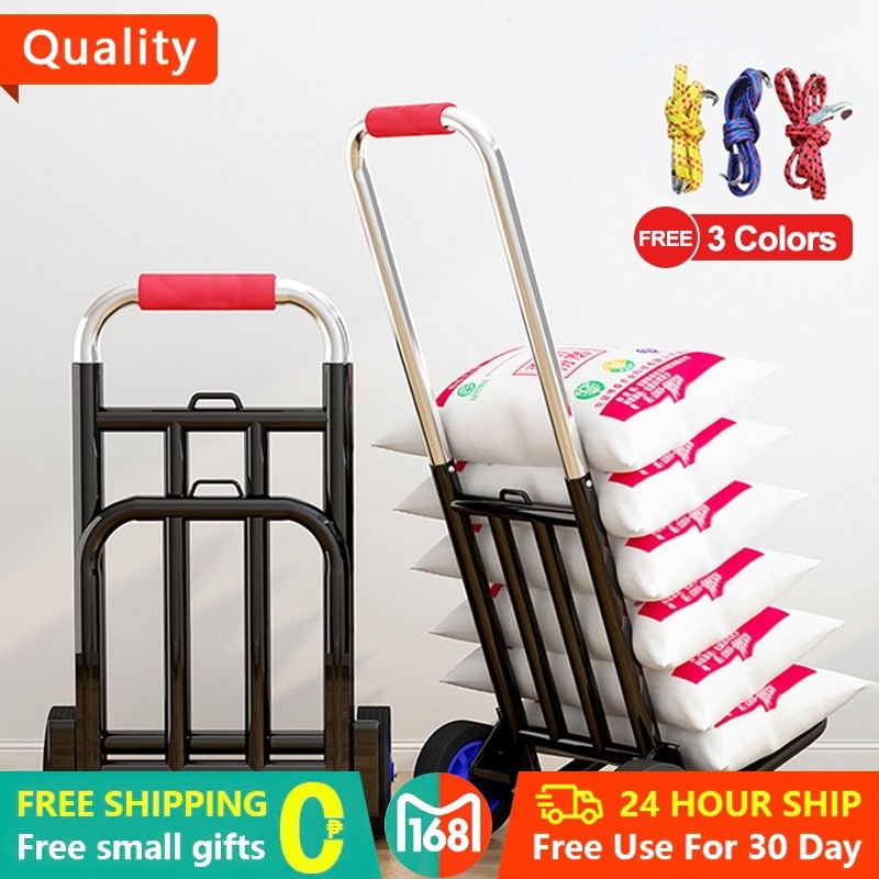 Trolley Cart Multifunction Foldable Shopping Cart Folding Luggage ...