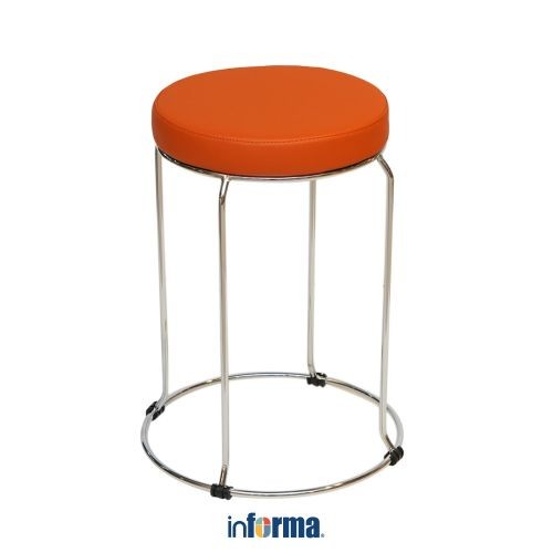 Informa Neo Titans Bench - Orange Multipurpose Stool Dining Bench Cafe ...