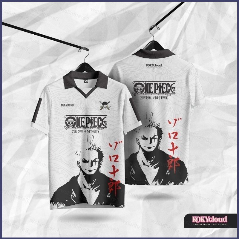 YE ONE PIECE Luffy Roronoa Zoro POLO shirt Jersey cartoon Cosplay cloth ...
