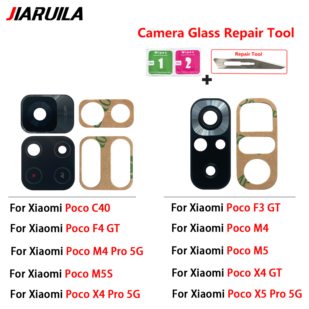 For Xiaomi Mi Poco C40 F3 F4 X4 GT M4 M5 M5S X4 X5 Pro 5G Back Rear ...