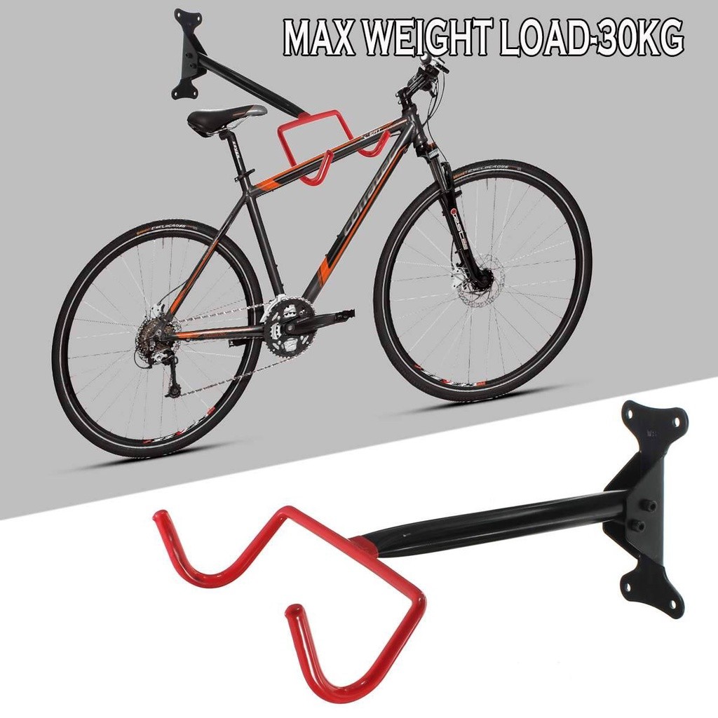 Bicycle Storage Holder Rack Stand Garage Bike Wall Mount Hook Hanger ...