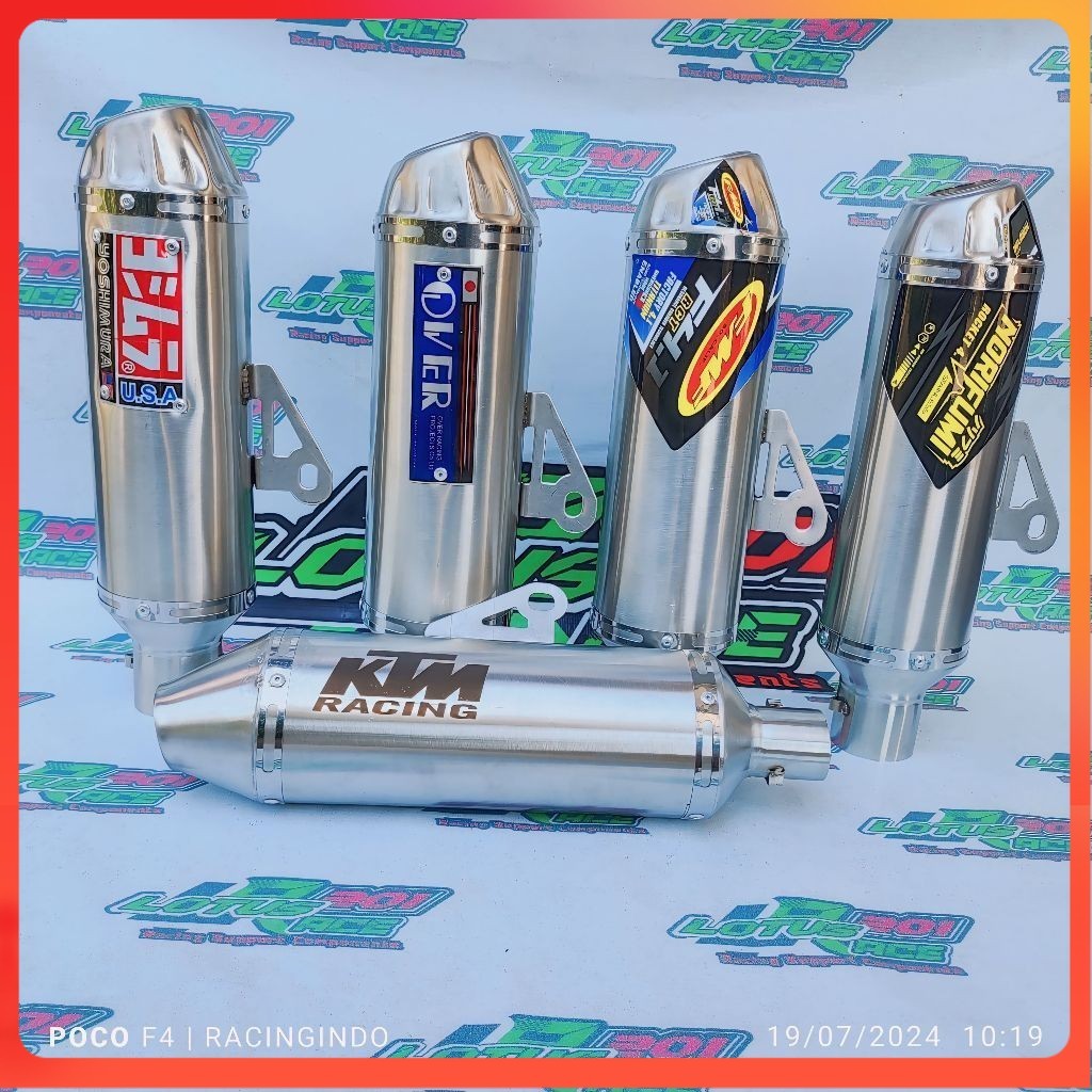 Exhsuat muffler canister pipe 38 mm/51 mm for xtz klx 150 crf xr 150 xr ...