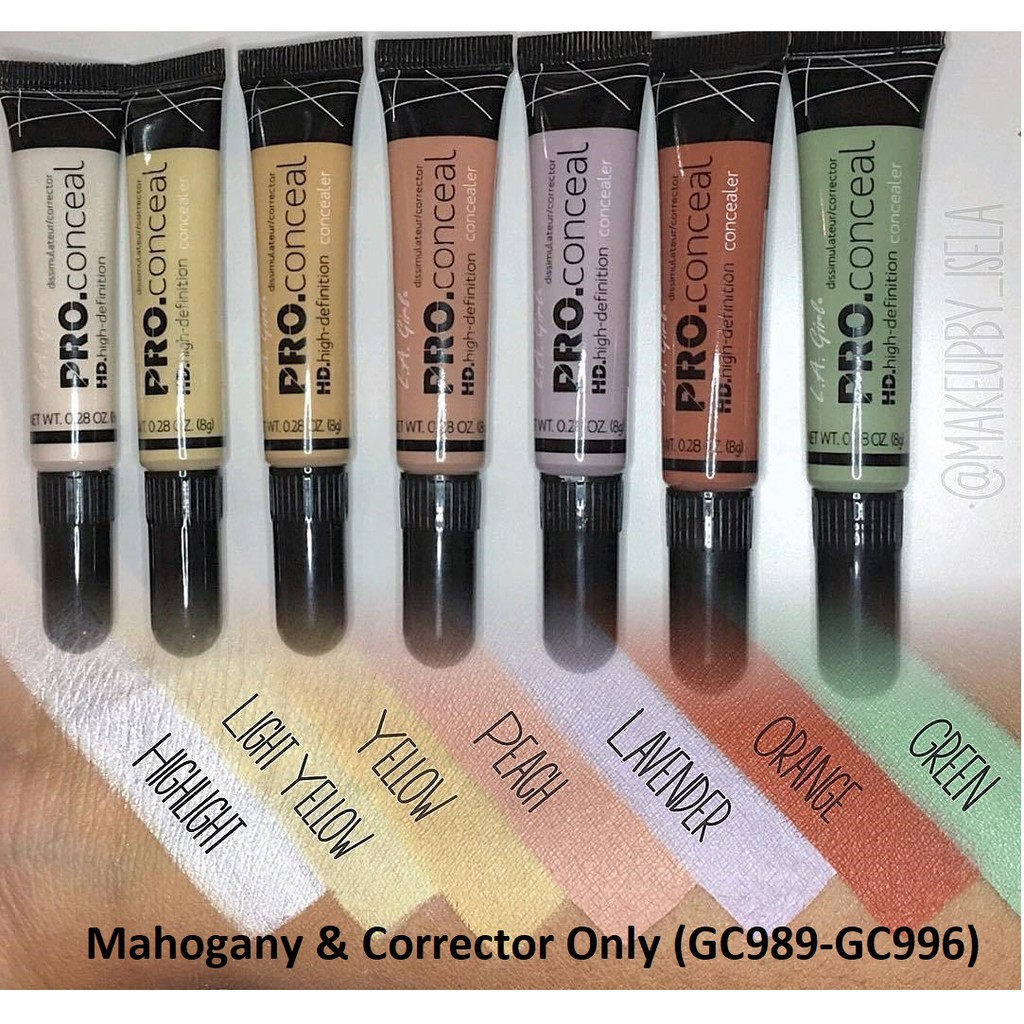 Pro Hd Conceal ( GC983-GC991) Authentic LA GIRL HD PRO Conceal ...