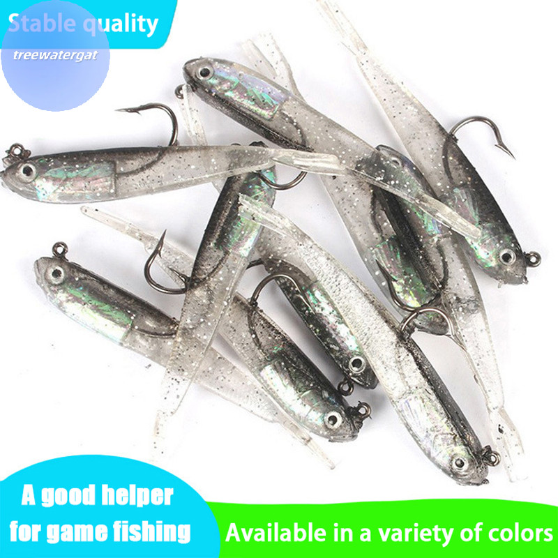 TEGAT Lead Fish Soft Fish Soft Bait Fork Tail Fake Fish Soft Fish Luya ...