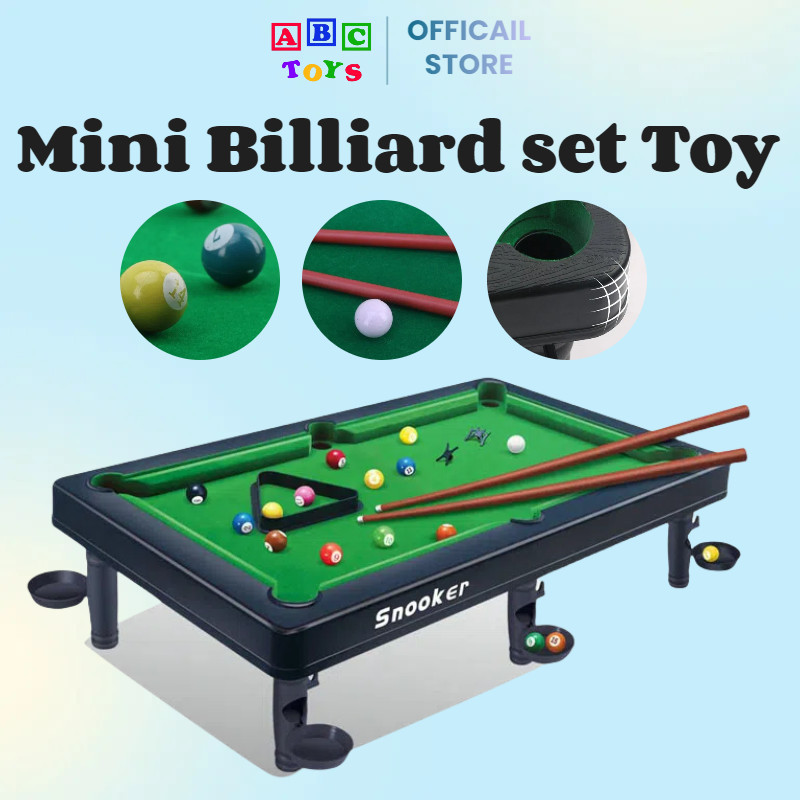 ABCtoys Mini Billiard Toys For Kids Mini Billiard Table Set For Kids ...