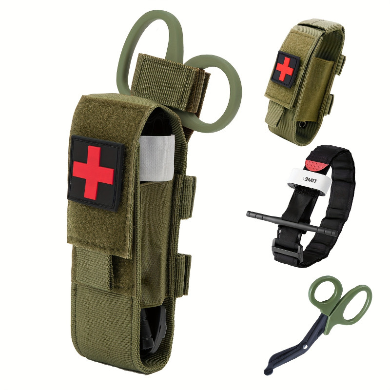 LUC Outdoor portable first aid tourniquet kit for home car camping and ...