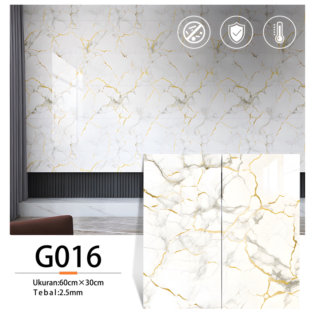 PUTIH Kitchen backplash Tile Sticker, self adhesive subway Wall Tile ...