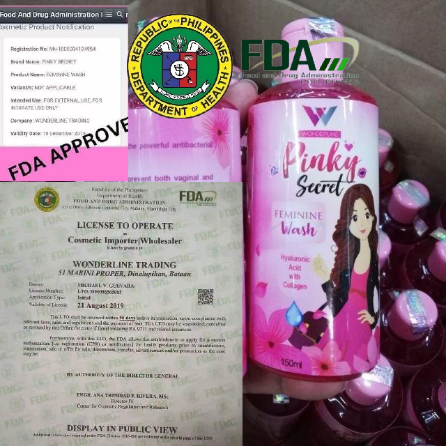 FDA Original pinky secret feminine wash Female Lotion Antibacterial ...