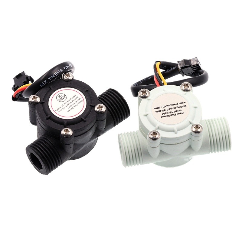 YF-S201 water flow sensor/4 points G1/2 interface water heater water ...