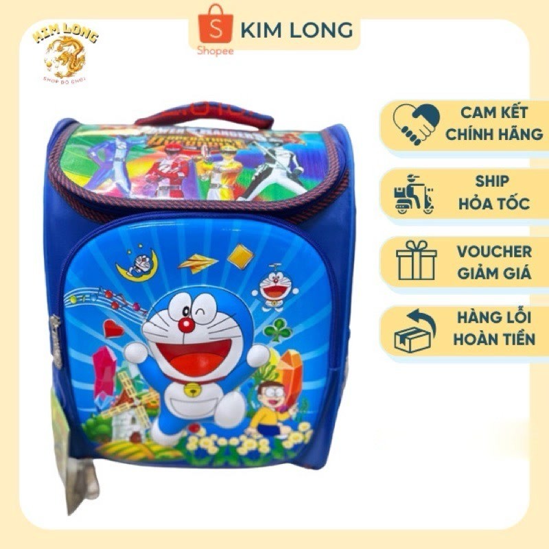 Doremon embossed SCHOOL BACKPACK SUPER LIGHT ANTI-HUMPING - BACKPACK ...