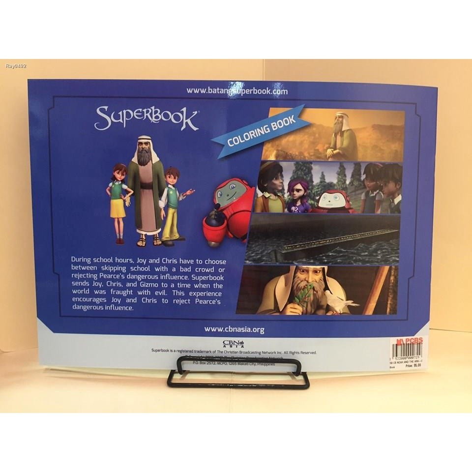 COD☆COD☆♠۞PCBS Superbook Noah and The Ark Coloring Book English Tagalog ...