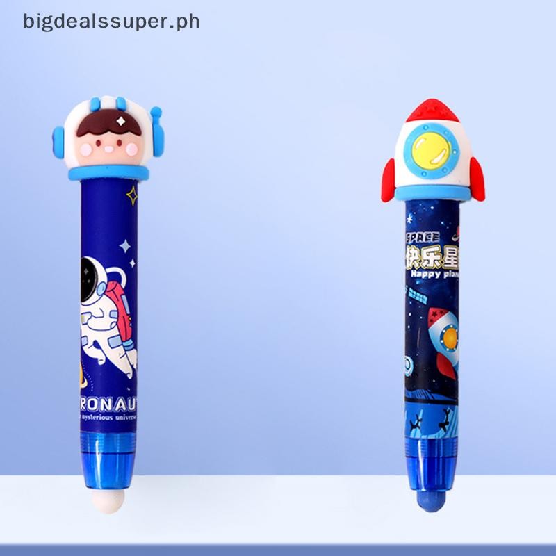 Pro Cartoon Rocket Astronaut Press The Eraser Cute School Supplies ...