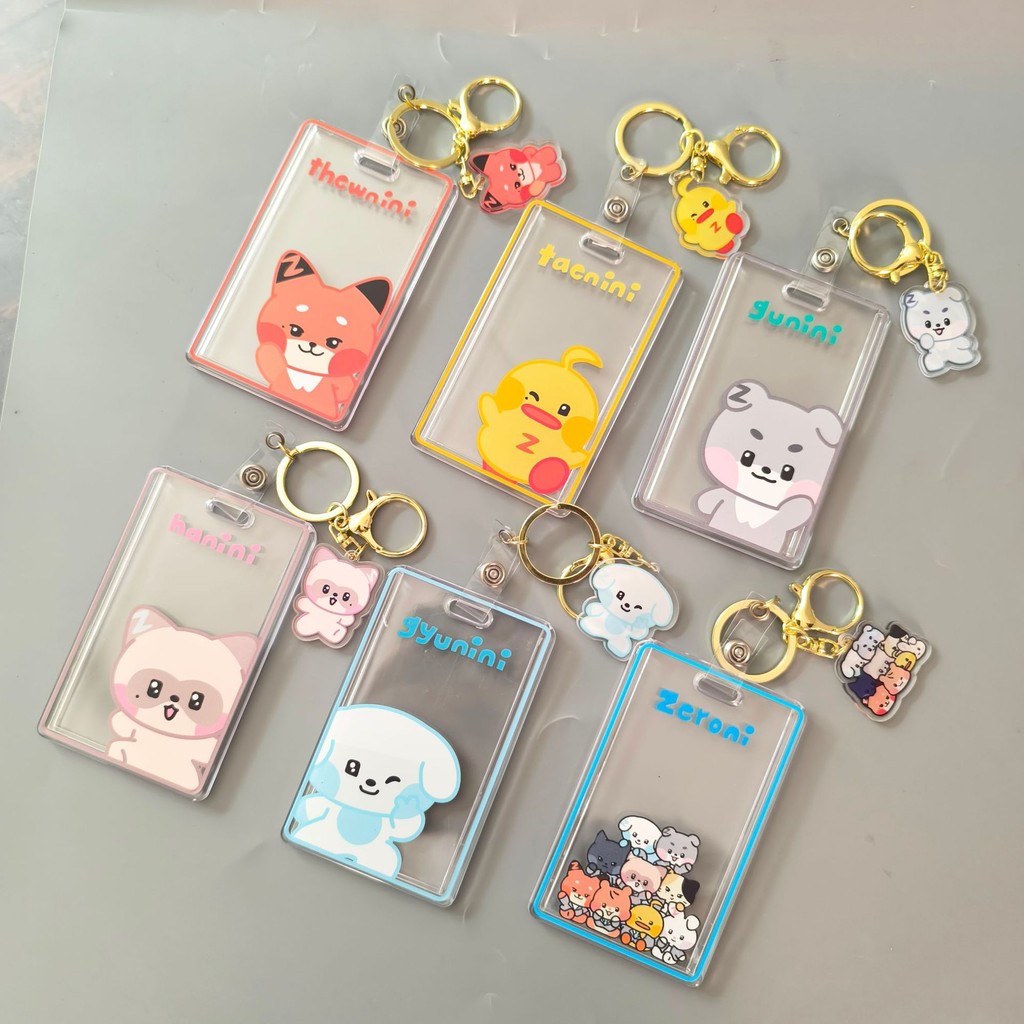 Kpop Idol ZEROBASEONE Acrylic Keychain ZB1 Zeroni Mini Photo Holder Key ...